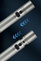 China Large Capacity Rechargeable Battery Extendable and Adjustable Light Tube With Hook Flashlight for sale