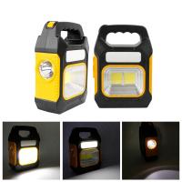 China Solar Hand Lamp, Cross-border Foreign Trade LED Emergency Lamp, Flashlight, USB Charging, Home User, Outdoor Camping Lamp for sale