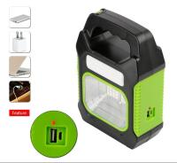 China Solar Hand Lamp, Cross-border Foreign Trade LED Emergency Lamp, Flashlight, USB Charging, Home User, Outdoor Camping Lamp for sale