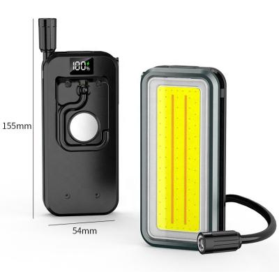China Cross-border Magnetic Bendable LED Working Lamp Auto Repair Repair Lamp Charging Outdoor 360° Bendable Soft Tube Flashlight for sale