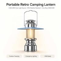 China Outdoor Camping Lighting Atmosphere Lamp New Portable Retro Horse Lamp Tent Lamp Charging Lighting Reading Lamp for sale