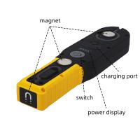 China Ultra Bright Strong Magnetic Flashlight Rechargeable Long-lasting Outdoor Household Multi-function Strong Light Repair Work Lamp for sale