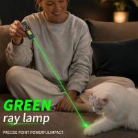 China New EDC Flashlight Strong Light COB Charging Working Lamp Green Laser RGB Atmosphere Lamp Outdoor Magnetic Cap Clip Lamp for sale