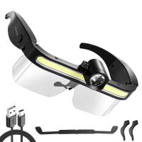 China Cross-border New Multi-functional Eyewear Lamp Type-c Charging Repair Work Headband Eyewear Lamp Inspection Lamp for sale