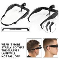 China Cross-border New Multi-functional Eyewear Lamp Type-c Charging Repair Work Headband Eyewear Lamp Inspection Lamp for sale