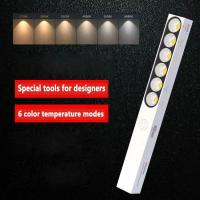China 800mA Color Temperature Stick Designer Light Portable Color Rendering Display Decoration Selection Color Temperature Lamp for sale