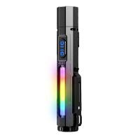 China New Product: Buzzer Bright Light Flashlight, Multi-Functional RGB Fluid Light Outdoor Retractable Zoom Magnetic LED Torch for sale