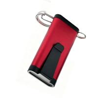 China Flashlight with Intense Bright Light, Compact and Portable, Rechargeable, Long-lasting Battery Life, Outdoor Keychain Lamp for sale