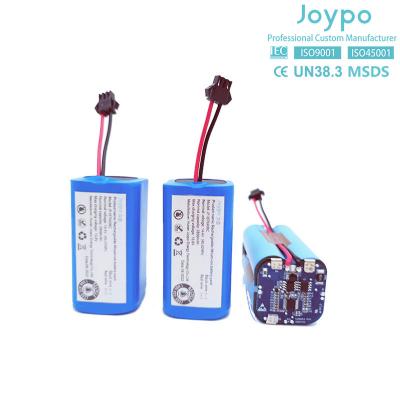 China 18650 Rechargeable OEM Lithium Battery Pack 14.4V 2800mAh For Robot Vacuum Cleaner for sale