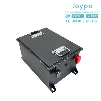 China Grade A 48V 80Ah Club Car Golf Cart Lithium Battery Pack Rechargeable Customized for sale