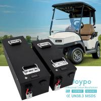 China Deep Cycle Club Car Golf Cart Lithium Battery 55Ah 48V LiFePO4 Battery Pack for sale