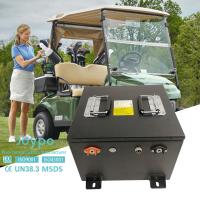 China 72V 60V 48V 36V 24 Volt Lithium Golf Buggy Battery 100Ah Lifepo4 Battery Customized for sale
