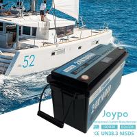 China Bluetooth Optional 24V Marine Boat Battery Deep Cycle For Trolling Motor Efficiency for sale