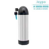 China 36V 10Ah Lithium Ion E Bike Water Bottle Battery Rechargeable NMC Battery Type for sale