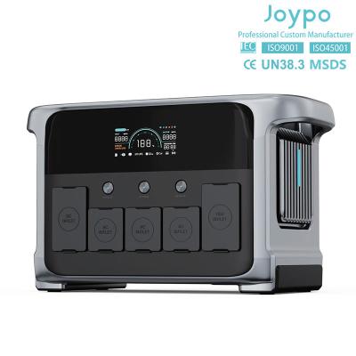 China LiFePO4 Battery outdoor Portable Power Solar Generator 1200W With LED Light for sale