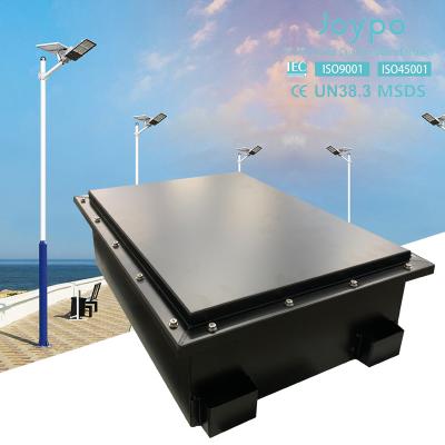 China 24V 135Ah LiFePO4 OEM Lithium Battery Pack Rechargeable For Solar Street Light for sale