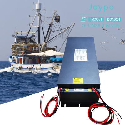China 48V 120Ah 6000 Cycles Marine lithium ion LiFePO4 Battery for Fishing Boat for sale
