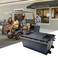 China 165Ah 48V LiFePO4 Golf Cart Battery Drop In Replacement For Yamaha Lead Acid Battery for sale
