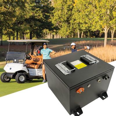 China 48V 52V 56V Golf Cart Lithium Battery For Food Room Service Carts for sale