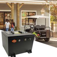 China 48V Golf Cart LiFePO4 Lithium Ion Battery 100Ah Fast Charging With Intelligent BMS for sale