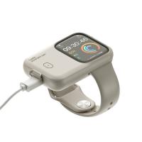 China Lithium Ion Polymer Battery Magnetic Wireless Charging Portable Power Bank For Apple Watch for sale