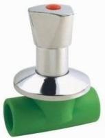 China Flexible PPR Stop Valve , Pvc Pipes And Fittings No Corrosion / Encrustation for sale