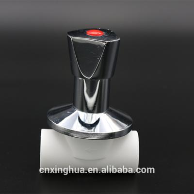 China Polypropylene Randome Material Concealed Stop Valve , Ppr Chrome Stop Valve for sale