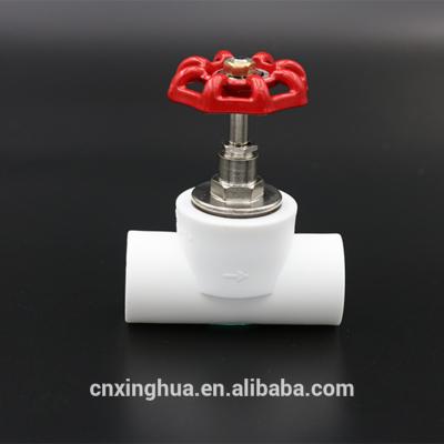 China Flexible Plastic Ppr Stop Valve Coupling Type High Temperature Resistance for sale