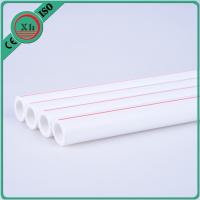 China White Plastic Hot Water Pipe , Plastic Cold Water Pipe ISO9001 Standard for sale