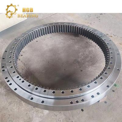 China LYHGB Factory SK140LC Stock Internal Gear Ball Slewing Bearing with Teeth Hardened for Excavator for sale