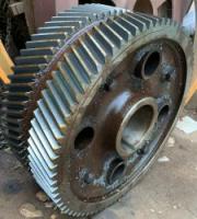 China Customized cement ball mill casting rotary kiln large module ring gear for sale