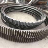 China Luoyang factory ring gear shaft forge gear steel ring gear for sale
