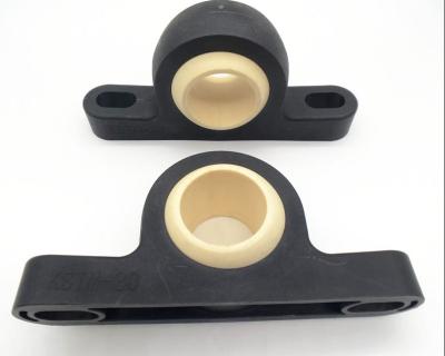 China KSTM-10 Maintenance free  plastic ball bushing bearing housing base with flange for sale