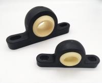 China KSTM-10 Maintenance free  plastic ball bushing bearing housing base with flange for sale