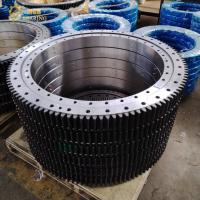 China 9E-1B16-0258-0996 single row four point contact ball slewing rings crane slewing ring gear for sale