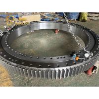 China 9E-1B16-0258-0996 single row four point contact ball slewing rings crane slewing ring gear for sale