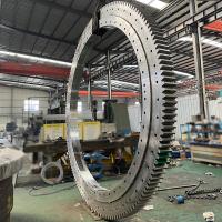 China 9E-1B16-0258-0996 single row four point contact ball slewing rings crane slewing ring gear for sale