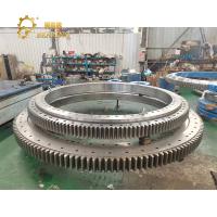 China 06-0508-00 390*654*85 mm external gear crossed roller bearing slewing ring stacker slew bearing for sale