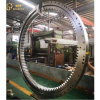 China 32-0741-01 Internal Hardened Gear Teeth Single Row Ball Slewing Bearing for Excavator Crane for sale
