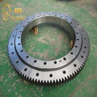 China 369*612*87mm Customized slewing bearing swing ring bearing for stick crane for sale
