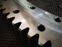China Slewing bearings large size slewing bearing for port crane for sale