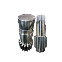 China Customization  Long life precise machining  stainless steel shafts Customized nonstandard large ring gear shaft for sale