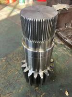 China Customization  Long life precise machining  stainless steel shafts Customized nonstandard large ring gear shaft for sale