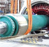 China 1Mn18Cr18N non-magnetic stainless steel generator rotor retaining ring for sale