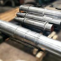 China Factory customized mining cement plant alloy forging steel long shaft for sale