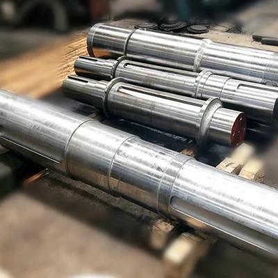 China Factory customized mining cement plant alloy forging steel long shaft for sale
