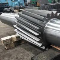 China Factory customized mining cement plant alloy forging steel long shaft for sale