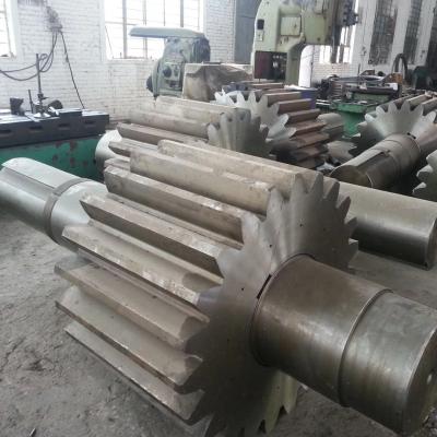 China Customized forging shaft oem gear shafts gear drive shaft for sale