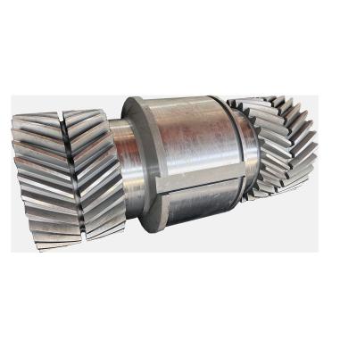 China High precision customizable high quality gear shaft forged roller shaft for sale