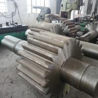 China High precision customizable high quality gear shaft forged roller shaft for sale